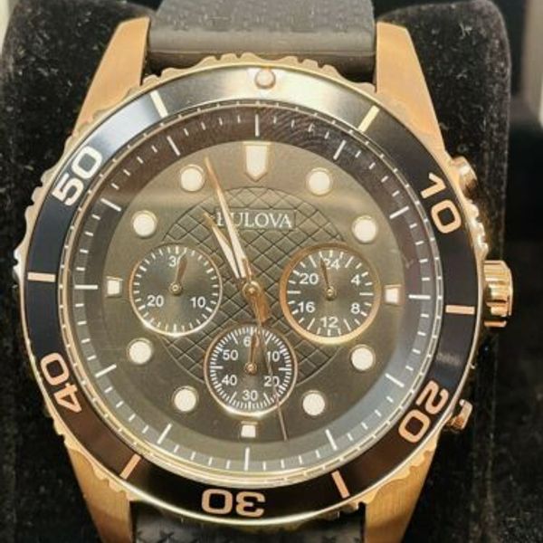 Bulova 98A192 Chronograph Wristwatch Free Shipping | WatchCharts ...