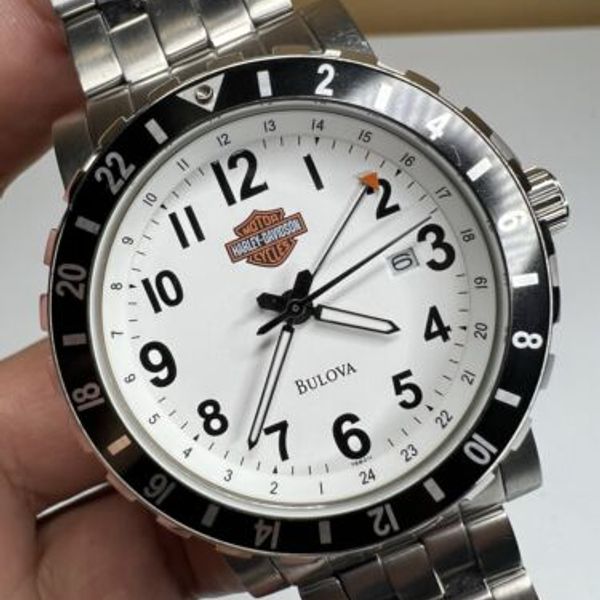 2008 BULOVA A8 HD HARLEY DAVIDSON 78B011 MENS WATCH | WatchCharts ...