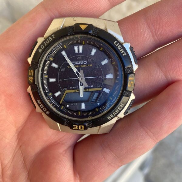 Casio Sport AQ-S800W Tough Solar Ana-digi Watch for parts | WatchCharts ...