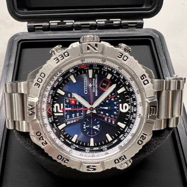 Citizen Promaster Navihawk AT Blue Dial Men's Watch - AT8220-55L ...