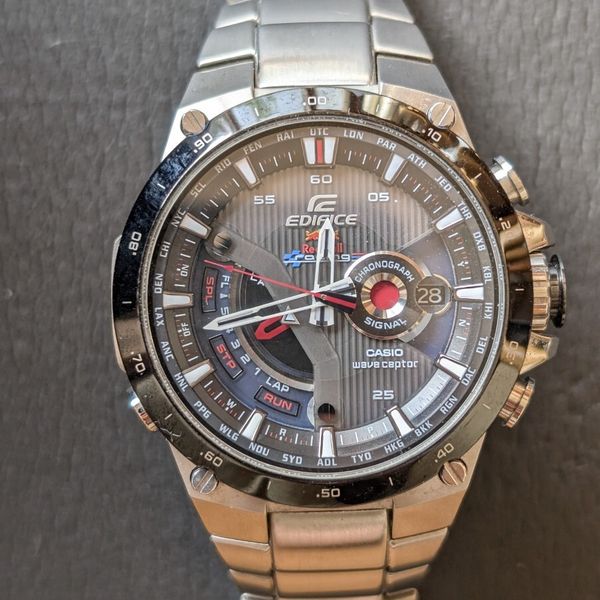 CASIO Wristwatch EDIFICE EQW-A1000RB Limited Edition Red Bull Japan ...