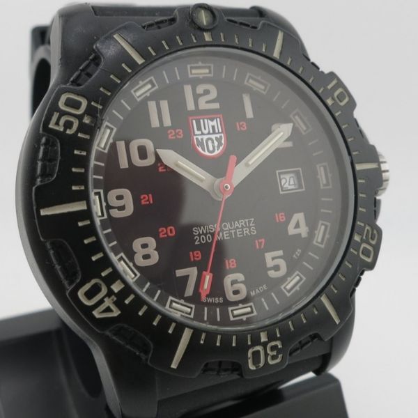 Luminox Series 8800 All Black Men's Swiss Quartz Watch - New Battery ...