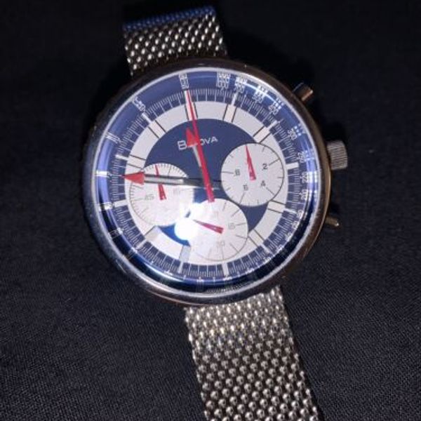 Bulova Special Edition Stars and Stripes 96K101 Chrono Quartz Blue and ...