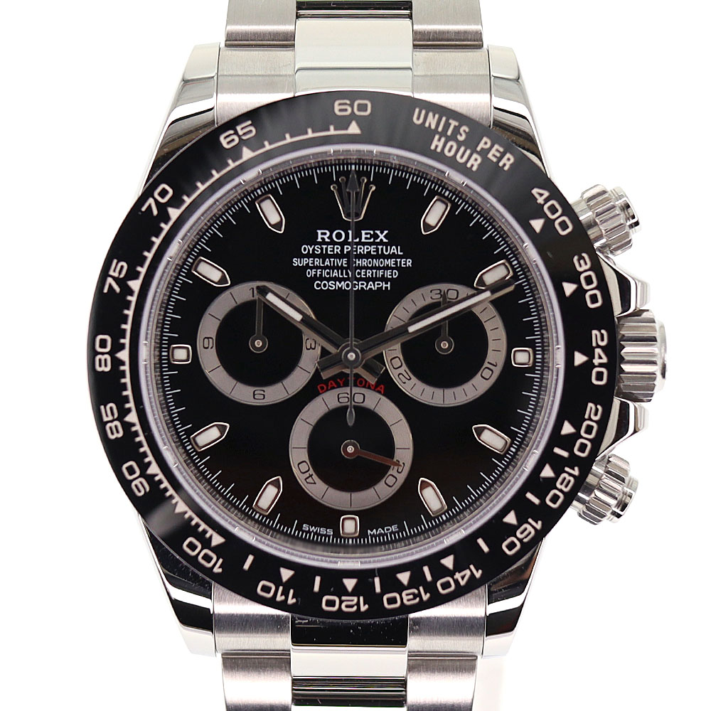 ROLEX [Rolex 116500LN Cosmograph Daytona Black Purchased in December ...