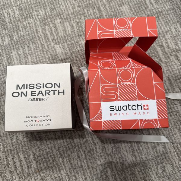 Swatch x Omega - Mission on Earth - Desert - SO33T103 - new with tags ...