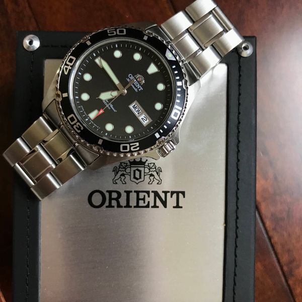 FS: Orient Ray 2 with custom sapphire crystal | WatchCharts Marketplace