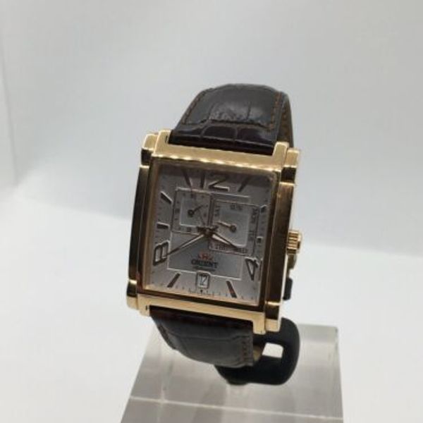 Rare Orient watch automatic Galant Gold Tone Original Quick Deploy ...