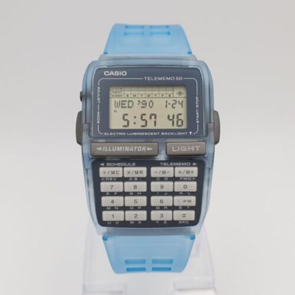 NOS CASIO DBC-63 MICKEY MOUSE CALCULATOR WATCH DISNEY STORE VINTAGE ...