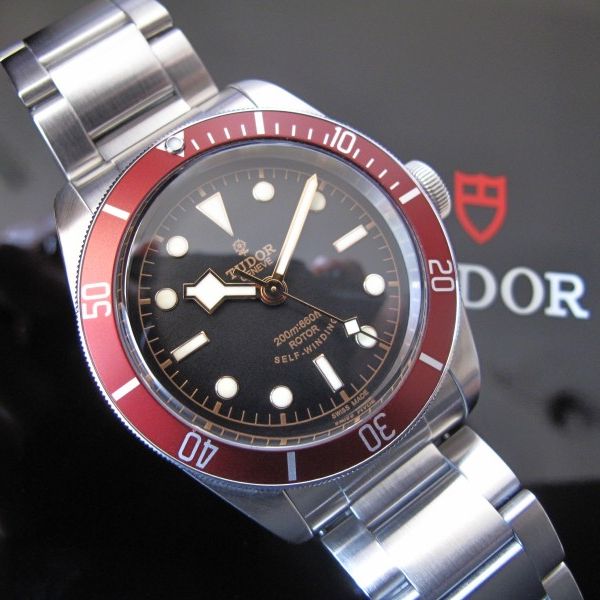 SOLD Tudor Heritage Black Bay Red 79220R | WatchCharts Marketplace