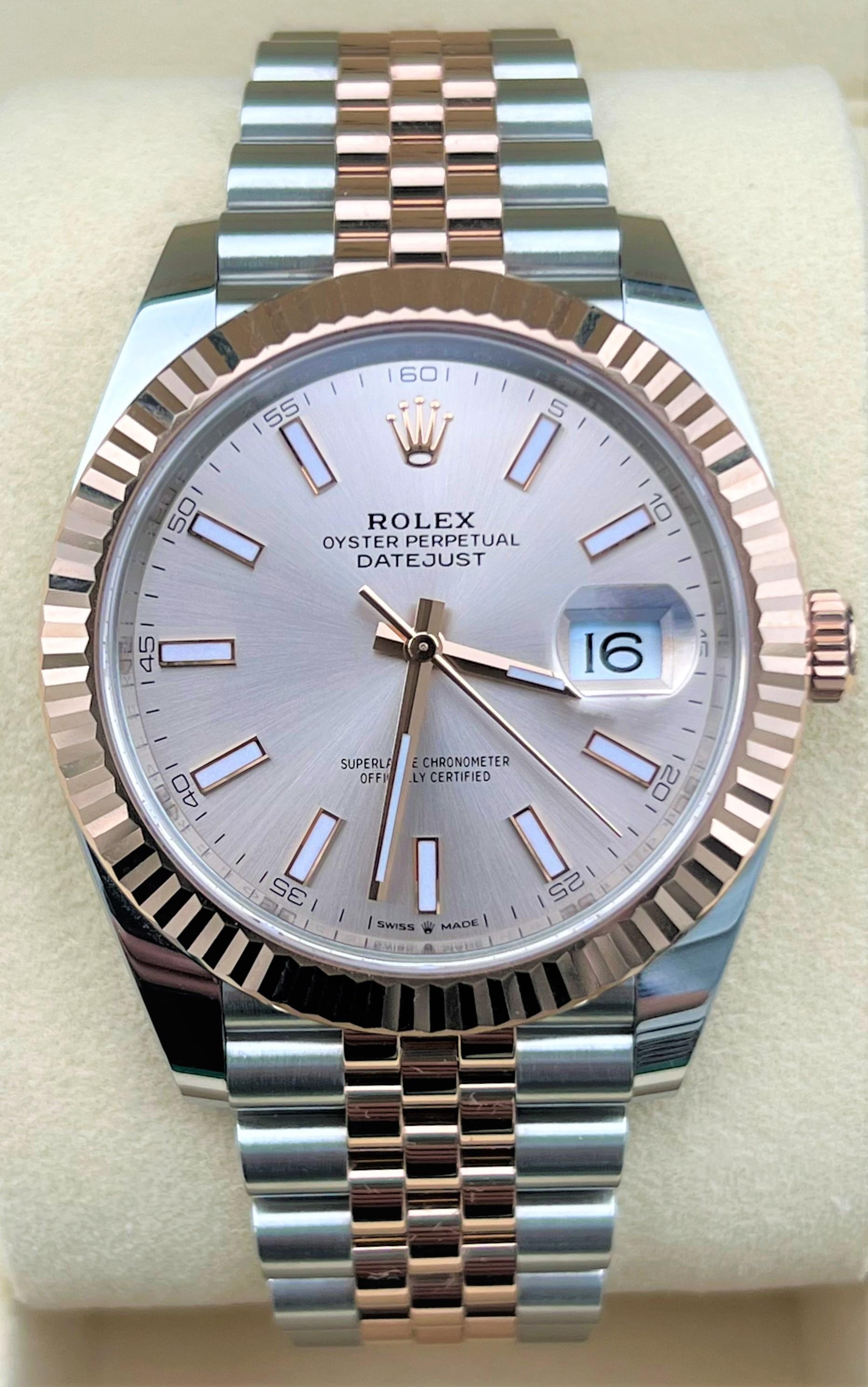 Rolex Datejust 41mm Two Tone Sundust Dial Jubilee 126331 | WatchCharts