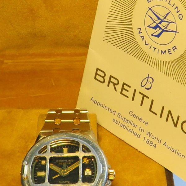 Breitling Tabarly Rally Navitimer Men's Wristwatch Quartz 1980 Fullset ...