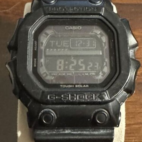 Casio Sport Quartz King G-Shock Tough Solar Digital GX-56BB-1 Men's ...
