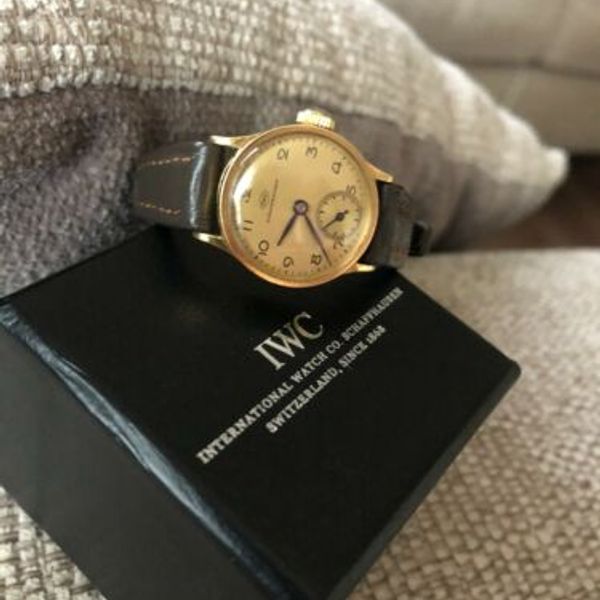 IWC LADIES 18k WATCH. | WatchCharts Marketplace