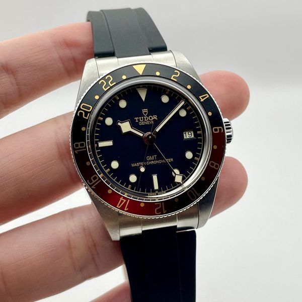 2024 Tudor Black Bay 58 GMT Coke 7939G1A0NRU BB58 Steel Case Rubber ...