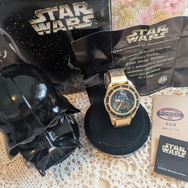 Fossil Star Wars Darth Vader Limited Edition with Box & Serial Number ...