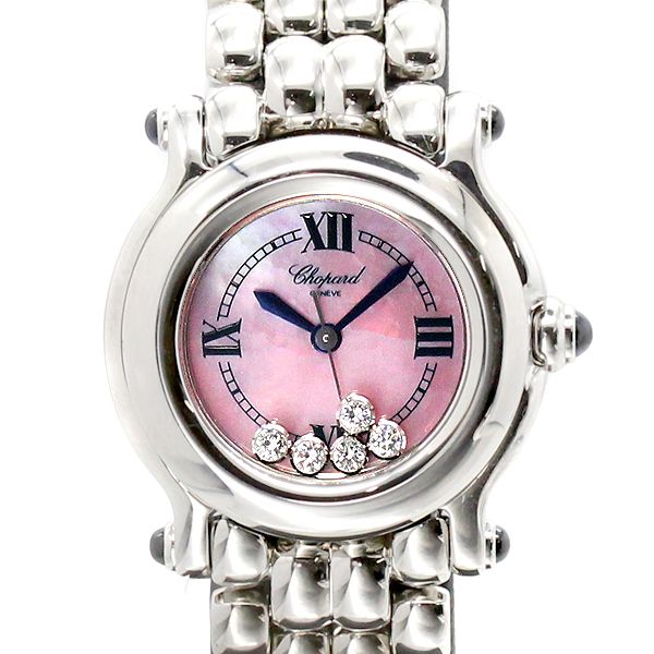 Chopard Chopard Happy Sports 27 / 8250-23 Pink Shell Dial Moving ...