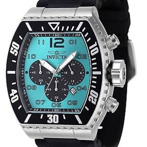 Invicta Pro Diver Turquoise Dial Quartz Diver's 100M Men's Watch 47285 ...