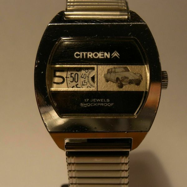 CITROEN DS / iD 1960-1975 Genuine Vintage 1970's Watch **RARE*** Jump ...