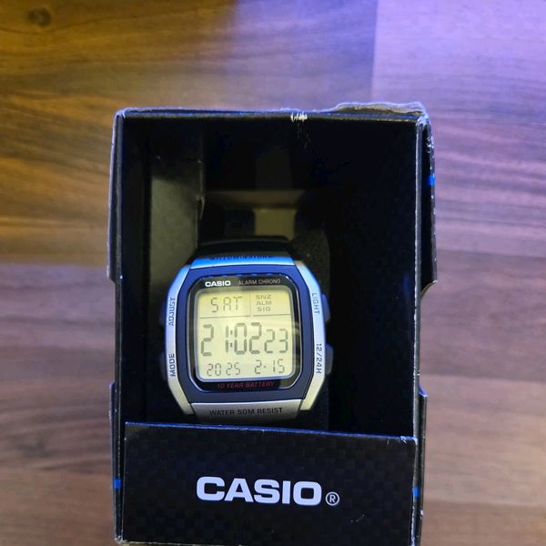 Casio W-96H-1AVES Men's Wristwatch - Black | WatchCharts Marketplace