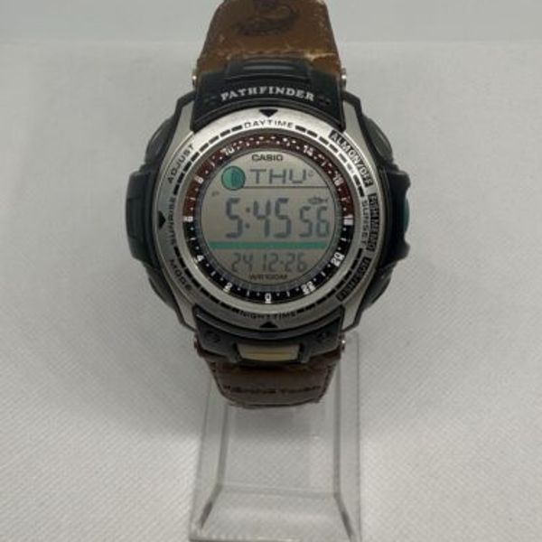 Casio PAS-410B Pathfinder Mens 100m Hunting Watch | WatchCharts Marketplace