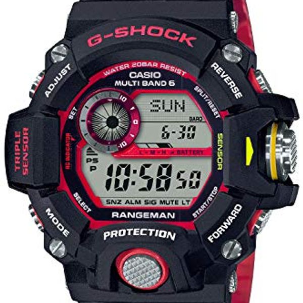 [Casio] Watch G-SHOCK RANGEMAN radio solar emergency fire support team ...