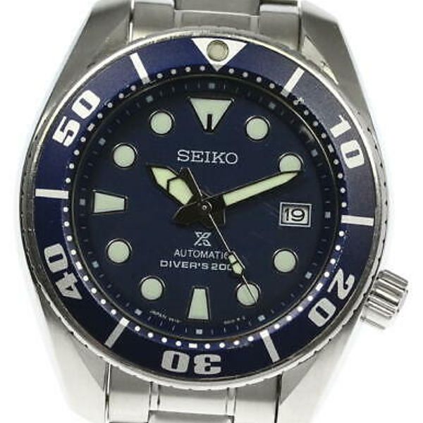 SEIKO Prospex Diver Scuba SBDC033/6R15-00G0 Date Automatic Men's Watch ...
