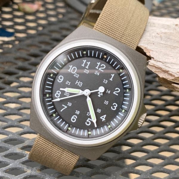 Vintage NOS Stocker & Yale US Army Military H3 Sandy 490 Mechanical ...