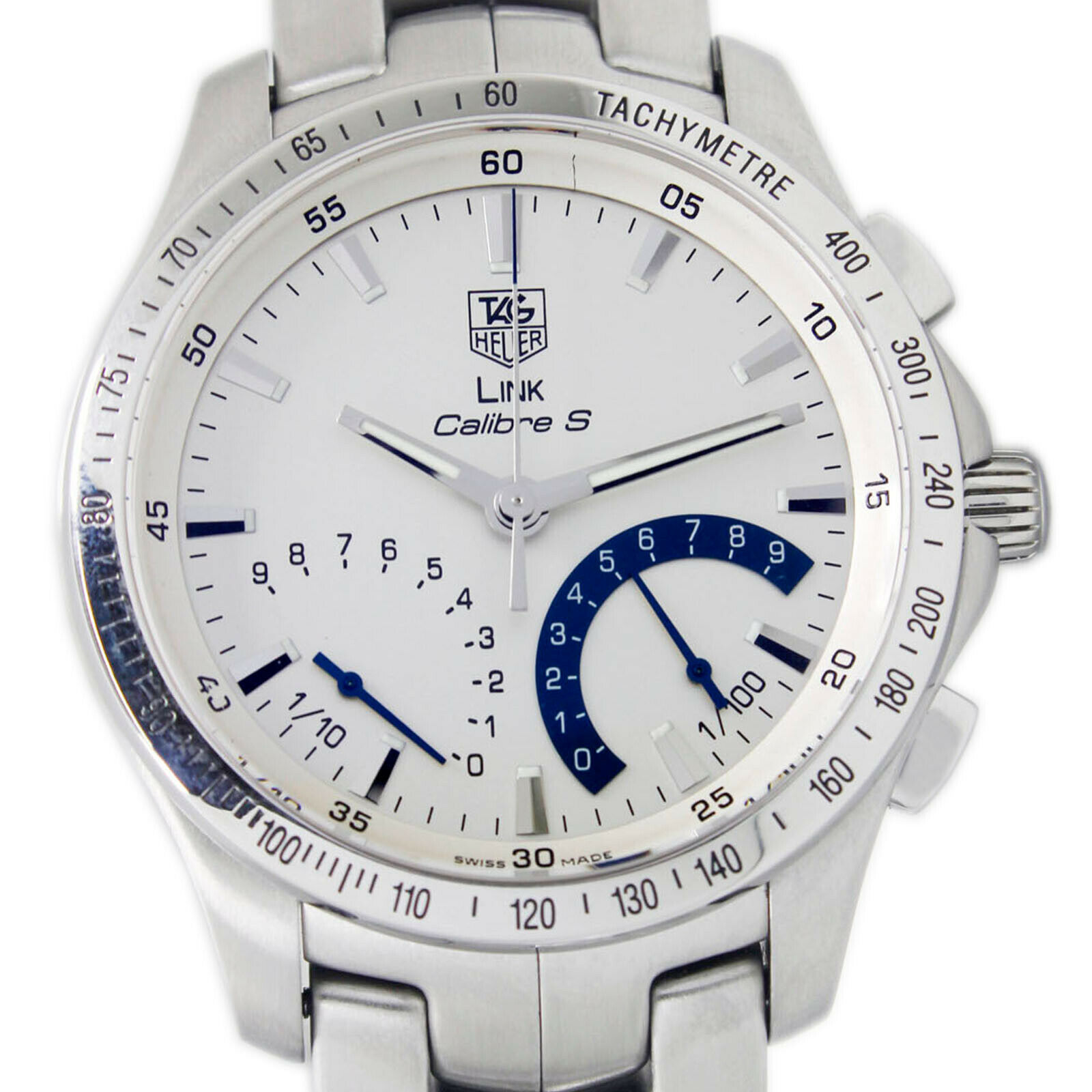 TAG Heuer Link Calibre S Chronograph Ref CJF7111 Wrist Watch ...