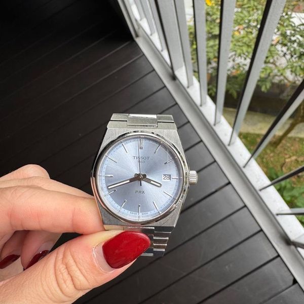 Tissot PRX women’s 35mm Light Blue | WatchCharts Marketplace