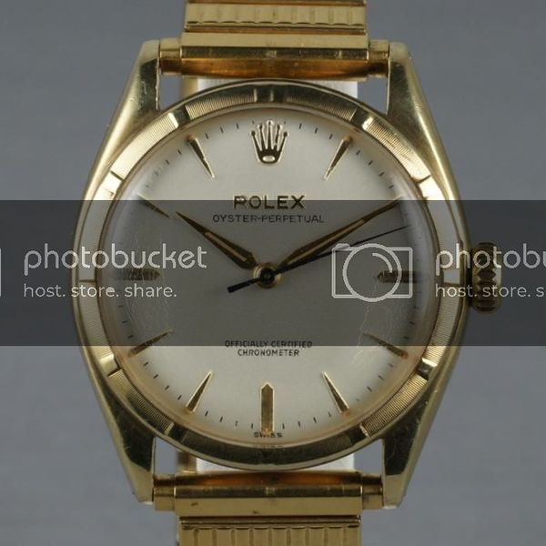 FS: Rolex Semi-Bubbleback ref. 6085 in yellow gold | WatchCharts ...