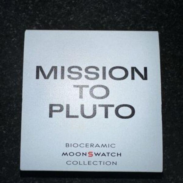 OMEGA x Swatch Speedmaster MoonSwatch Pluto | WatchCharts Marketplace