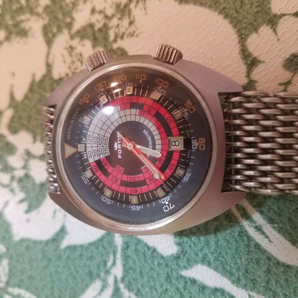 Vintage FORTIS MARINEMASTER - AUTOMATIC super compressor | WatchCharts