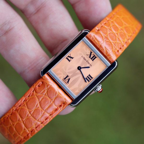 [WTS] Orange Cartier Tank Solo 2716 W1019455 | WatchCharts Marketplace