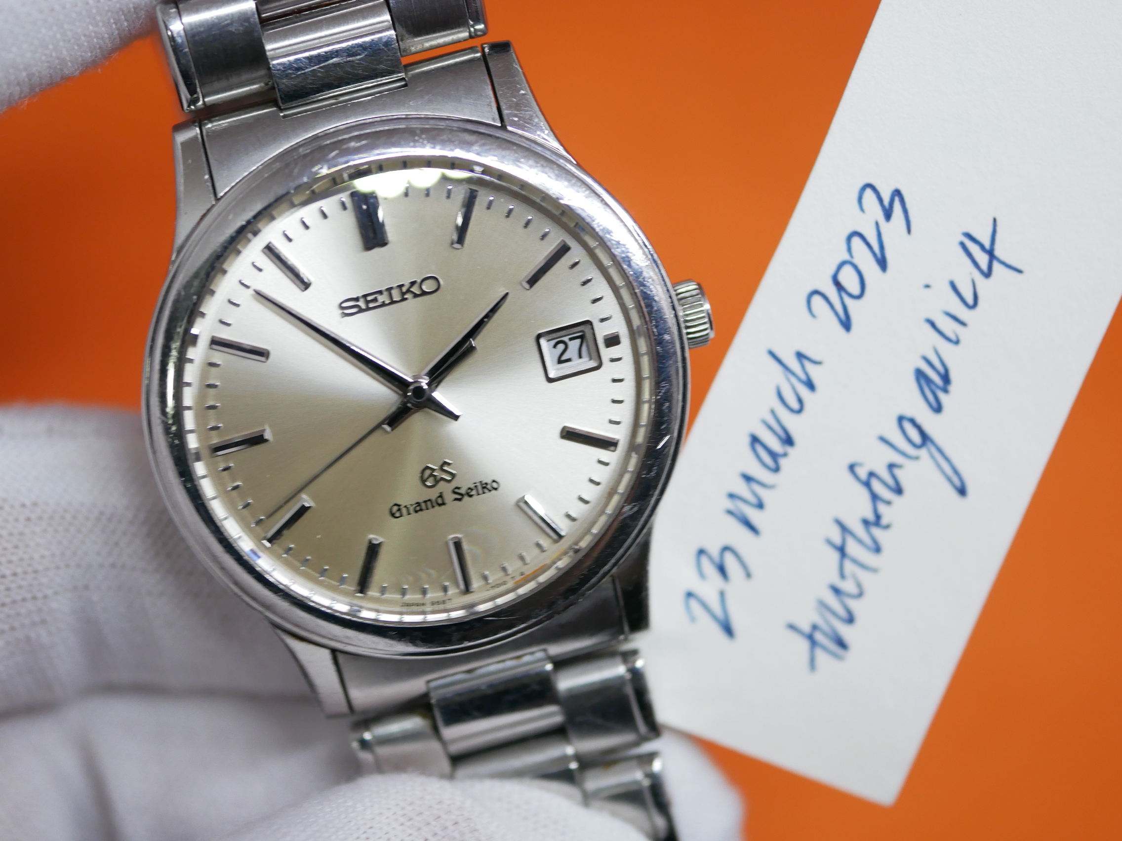 [WTS] Grand Seiko Quartz 34mm With Grand Seiko Bracelet for $549. Comps ...