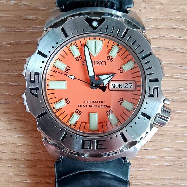 Seiko Orange Monster Gen 1 SKX781 | WatchCharts Marketplace