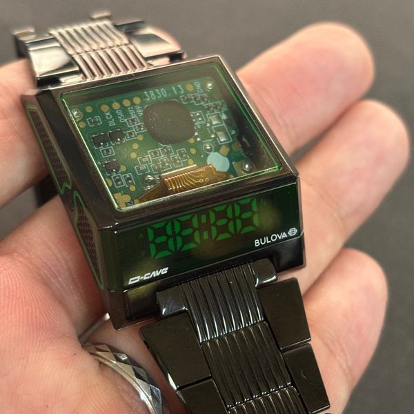 [Full Set] Bulova Computron D-cave edition | WatchCharts Marketplace