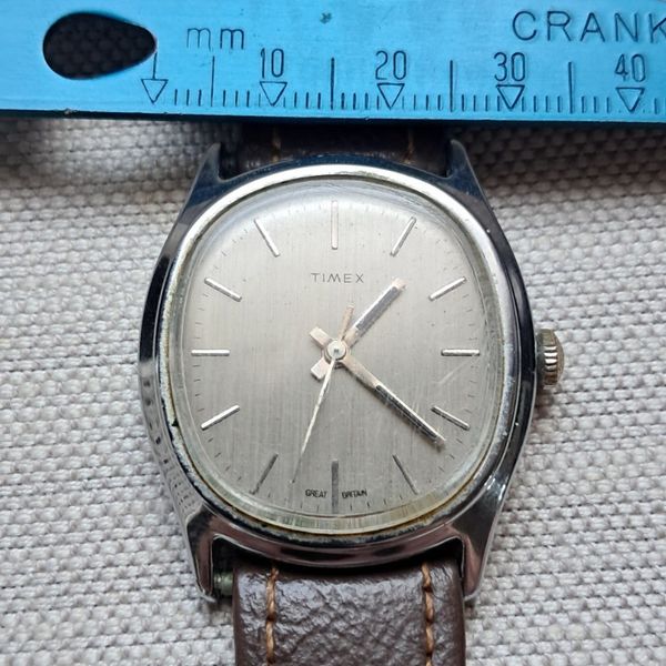 Vintage Timex Mechanical Watch Gents. Working | WatchCharts Marketplace