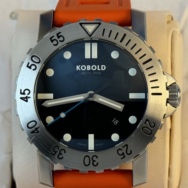 FS: Collectible Kobold Artic Diver, KD 832121-C, Black Dial, Swiss Made ...