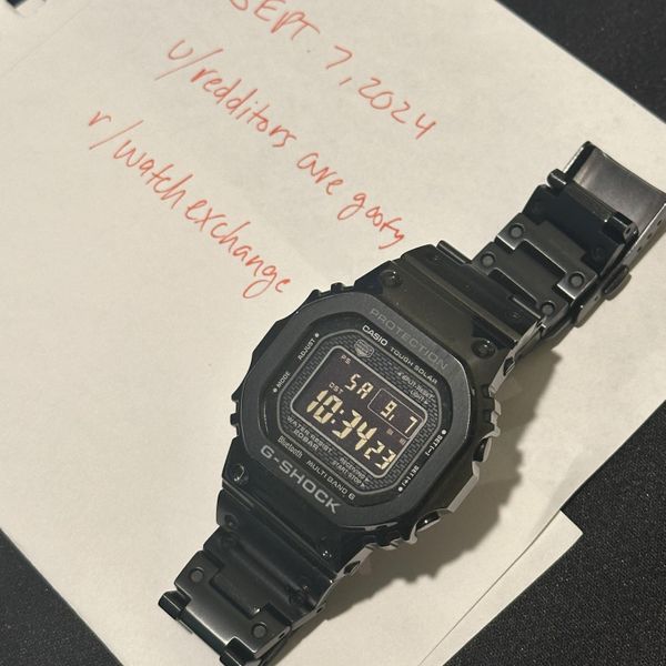 [WTS] Casio GMW-B5000 Made in Japan | WatchCharts Marketplace