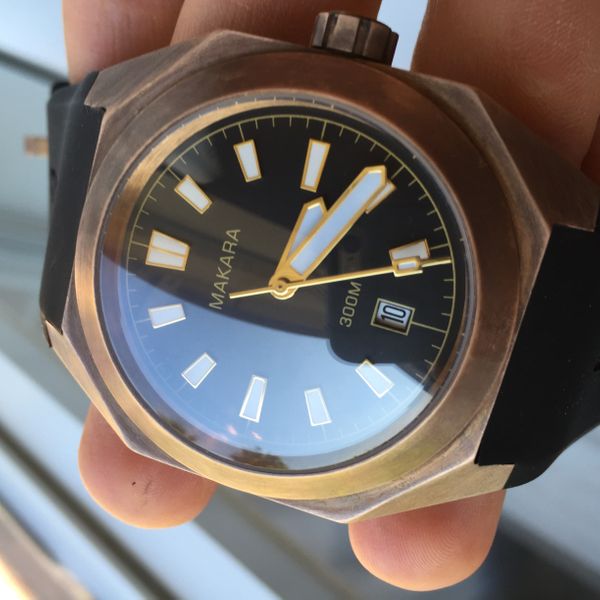 *SOLD* Makara Hawksbill Sea Turtle Black Dial (Bronze/Value) $230 ...