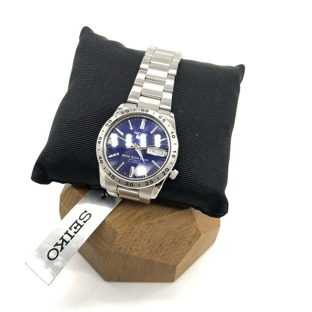 Seiko Men's SNKD99 5 Stainless Steel Blue Dial Watch 50M Water ...