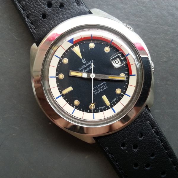 FS: Rumanel Datostar twin crown compressor diver-Updated | WatchCharts