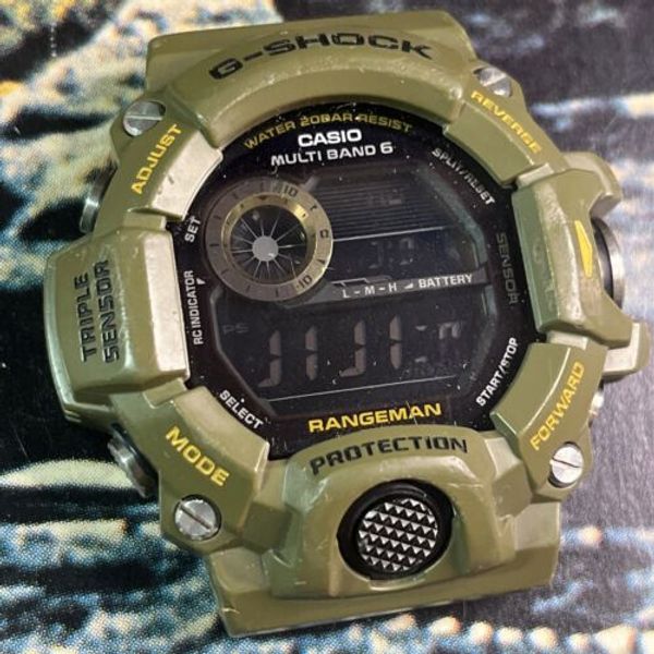 casio Gshock rangeman 3410 gw-9400 for service parts or repair Vintage Mens | WatchCharts ...