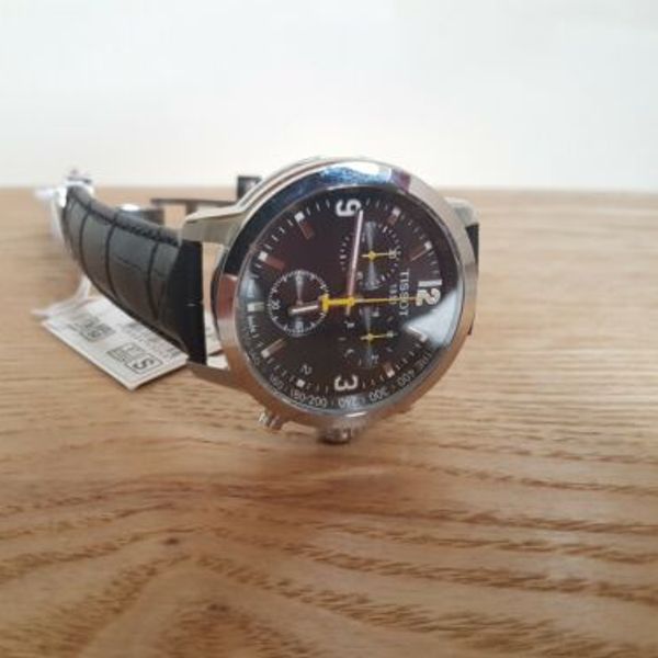 TISSOT PRC 200 T0554171605700 Black Dial Chronograph Wrist Watch for Men | WatchCharts Marketplace