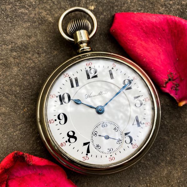 [WTS] Hamilton 992 from 1922, Original Hamilton case, Serviced with ...
