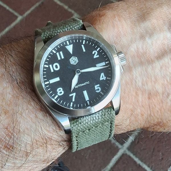 FS: San Martin 40mm Stainless Steel Men NH35 SN0132 | WatchCharts ...