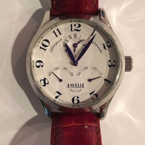 [WTS] Vintage Javelle Automatic Retrograde Watch | WatchCharts Marketplace