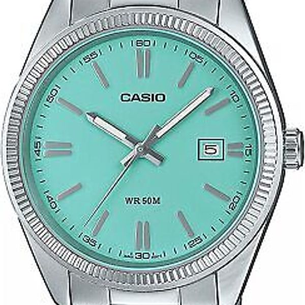 Casio Silver Mens Analogue Watch Casio Collection MTP-1302PD-2A2VEF ...