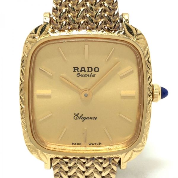 [New] [Used] RADO Elegance Watch Gold | WatchCharts