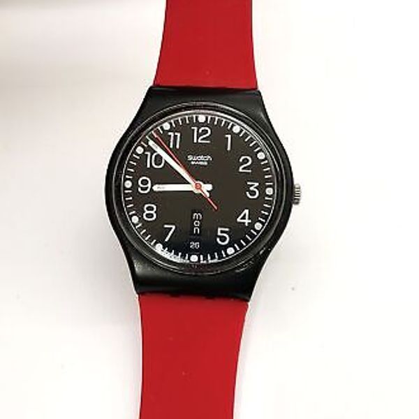 SWATCH STANDARD Gent 2006 - GB750 - Red Sunday - New | WatchCharts ...